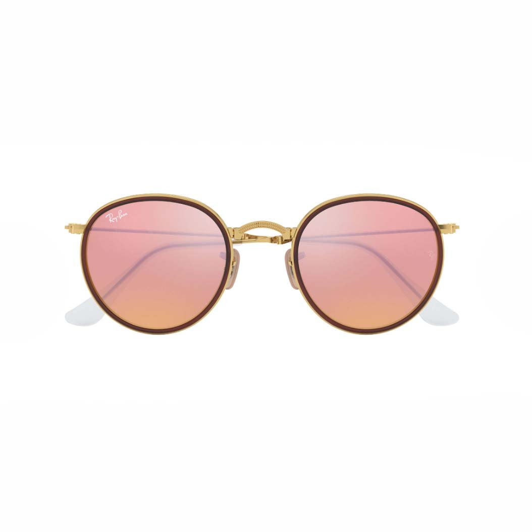 Óculos Solar Ray Ban Roung Folding Dourado - Relojoaria e Ótica Suiça